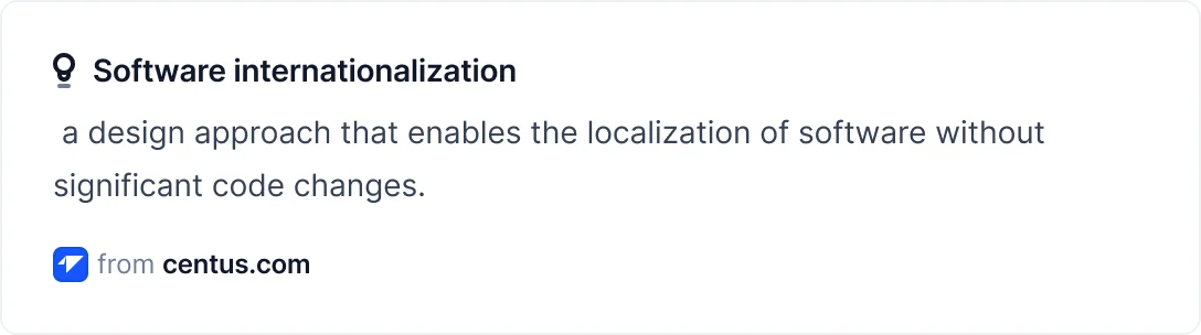 Software Internationalization Guide for Developers